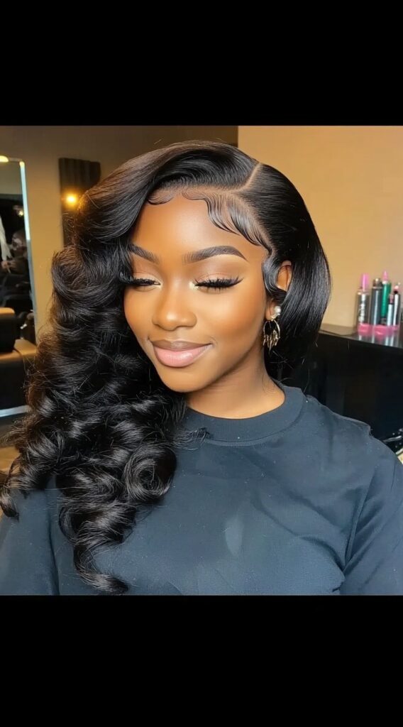 21 Glamorous Side Part Hairstyles for Black Women: Modern Ideas That ...