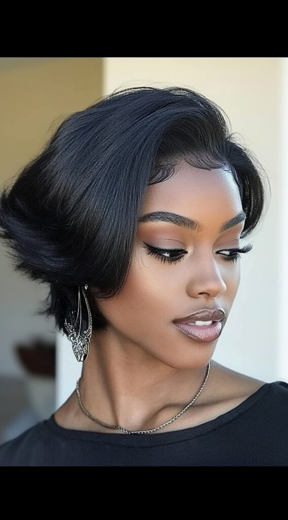 21 Glamorous Side Part Hairstyles for Black Women: Modern Ideas That ...