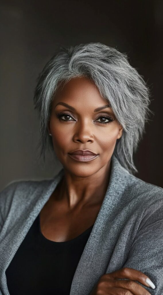 18 Beautiful Salt and Pepper Hairstyles for Black Women: Stunning Ideas ...
