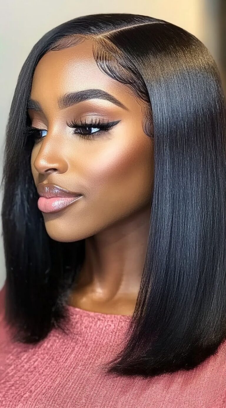 21 Glamorous Side Part Hairstyles for Black Women: Modern Ideas That ...