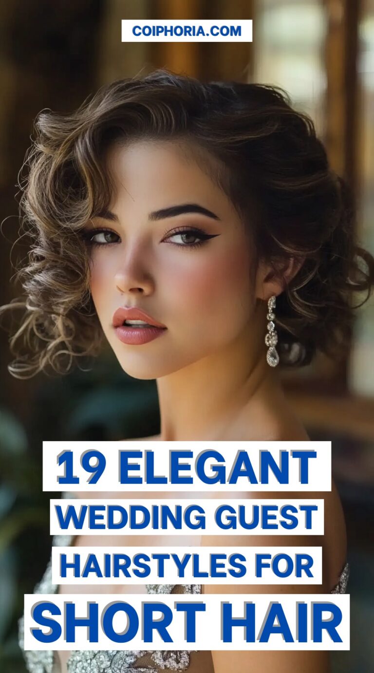24 Elegant Wedding Guest Hairstyles for Short Hair: Chic Ideas for ...